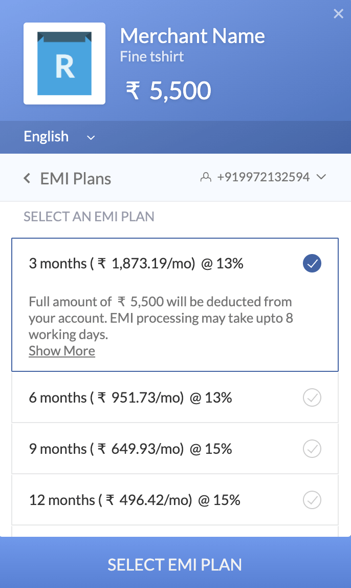 Payment / EMI | Sharp Imaging