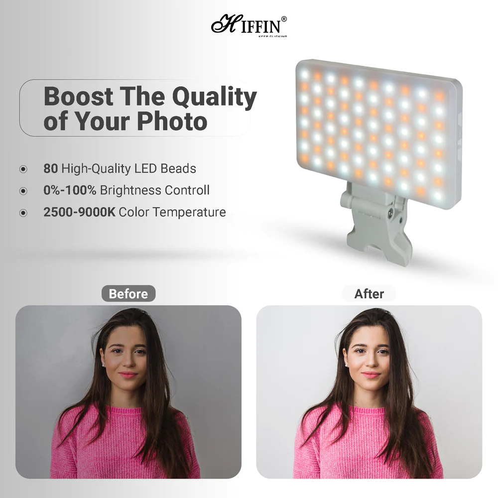 Buy HIFFIN LT-001 LED Selfie Light online from Sharp Imaging
