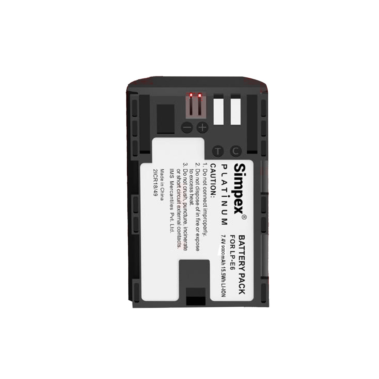 Buy Simpex (LP-E6) Lithium-ion Rechargeable Battery for DSLR Camera online from Sharp Imaging
